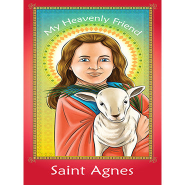 Prayer Card - Saint Agnes - Branches Catholic Books & Gifts