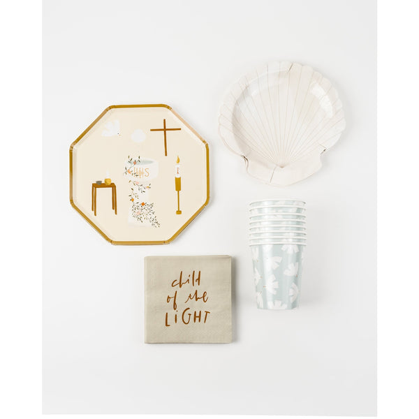 Scallop Shell Cocktail Plates - Branches Catholic Books & Gifts